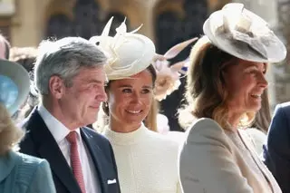 Michael Middleton Pippa Middleton eta Carole Middleton