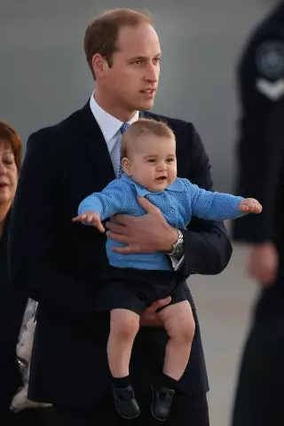 Duke of Cambridge ແລະ Prince George