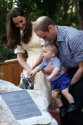 Duchess of Cambridge, Duke of Cambridge ແລະ Prince George