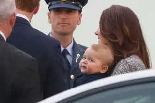 Duchess of Cambridge ແລະ Prince George of Cambridge