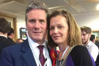 Lady Starmer ភរិយារបស់លោក Sir Keir Starmer