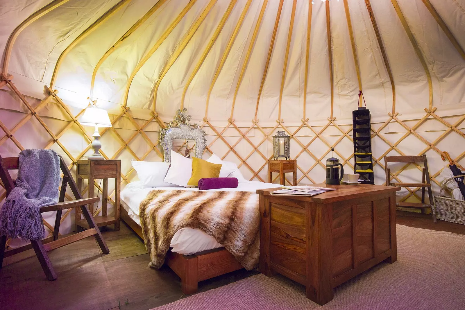 Gimme mafaka Sir Mick Jagger's 3000anight Glastonbury yurt