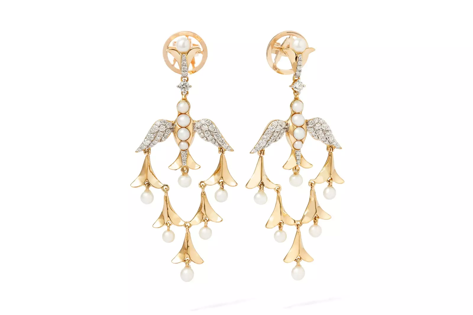 Lovebirds Chandelier Earrings 8200 annoushka.com