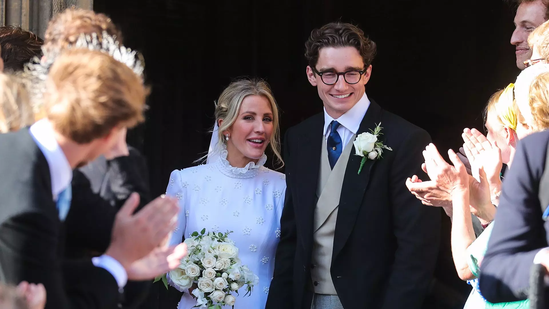 Revize maryaj Ellie Goulding ak Caspar Jopling ki gen anpil zetwal