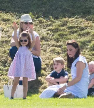 ເຈົ້າຍິງ Charlotte Prince George ແລະ Duchess of Cambridge