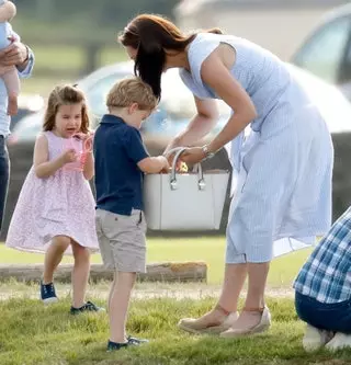 ເຈົ້າຍິງ Charlotte Prince George ແລະ Duchess of Cambridge