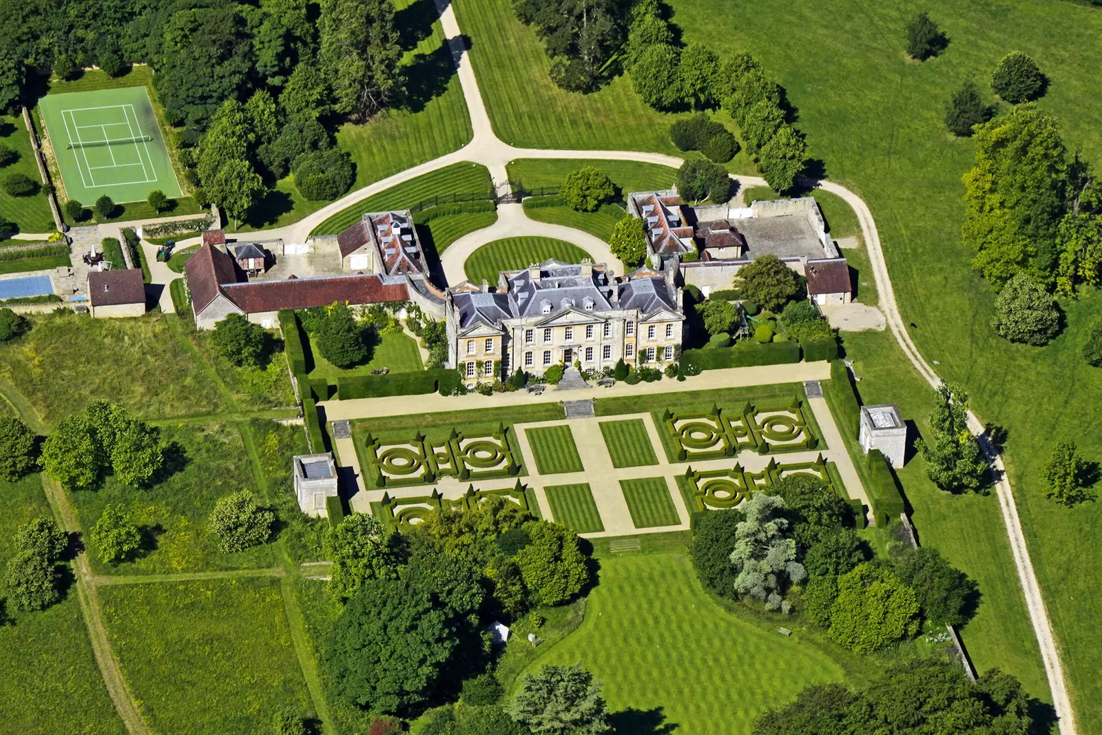 Casa Woodperry nell'Oxfordshire, precedentemente di proprietà degli Youngs.