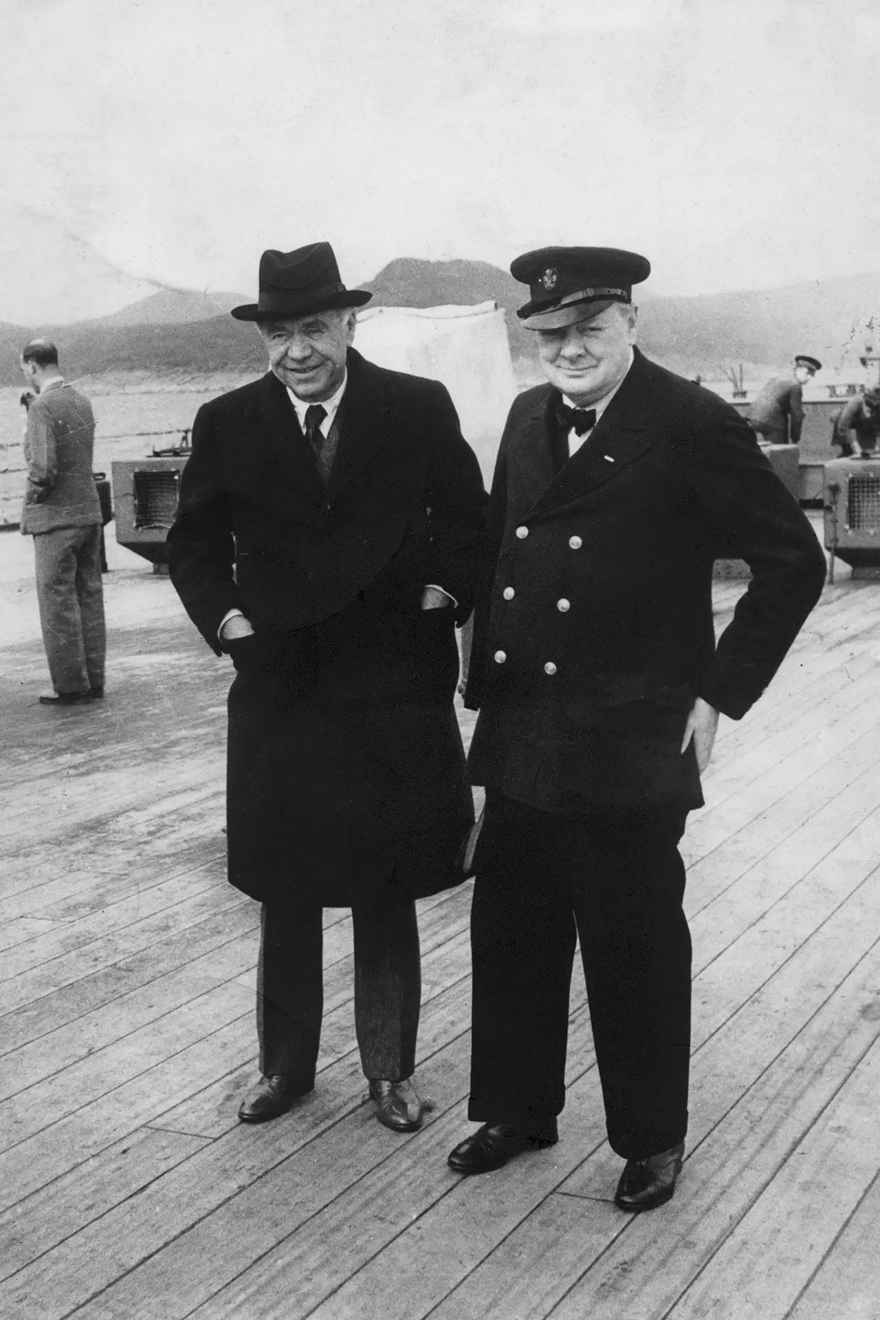 Lord Beaverbrook Winston Churchill-ekin 1941