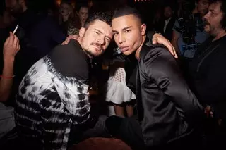 Orlando Bloom a Olivier Rousteing