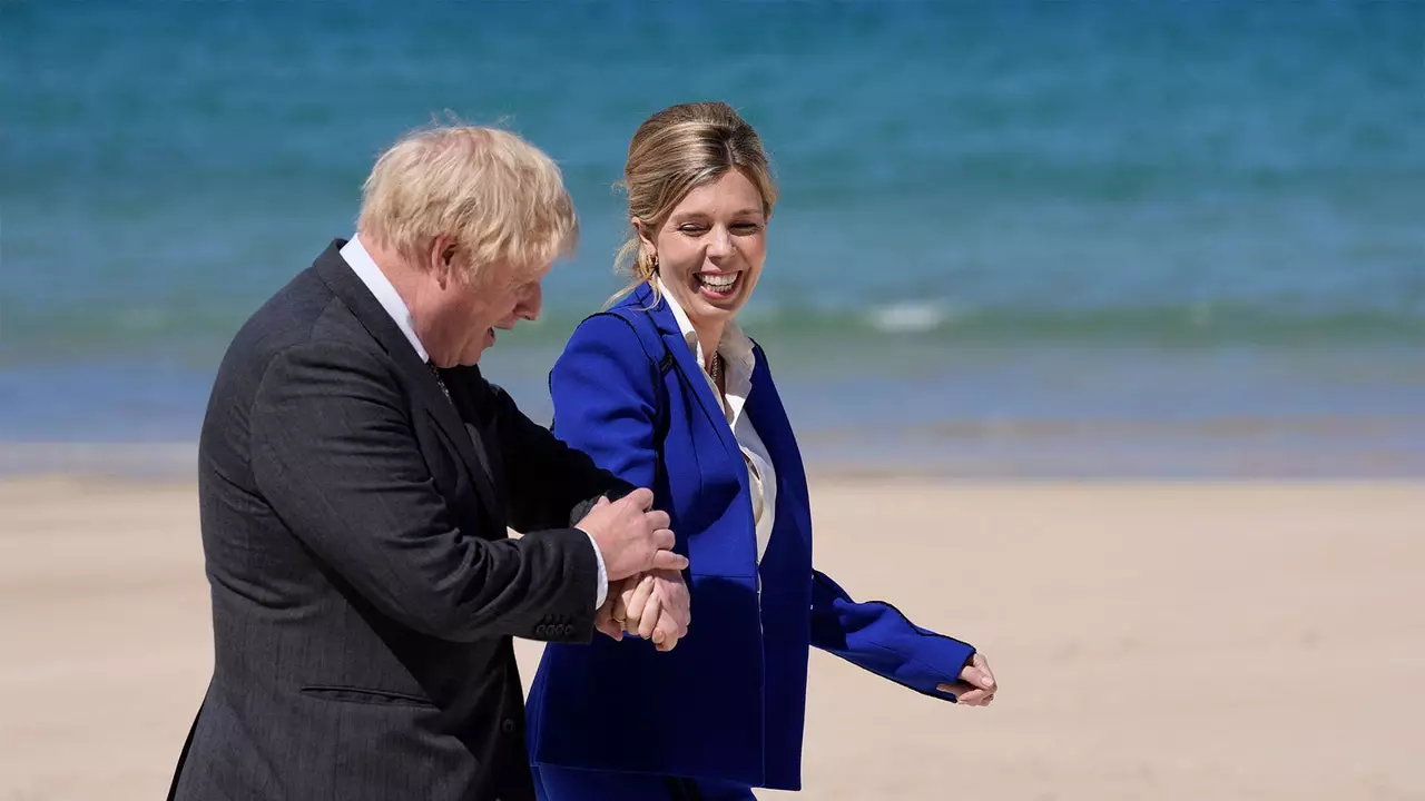 Carrie na Boris Johnson bategereje umwana wabo wa kabiri hamwe