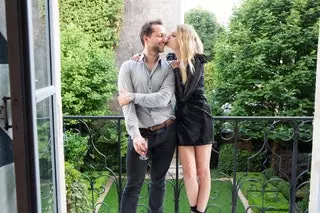 Derek Blasberg และ Lily Donaldson