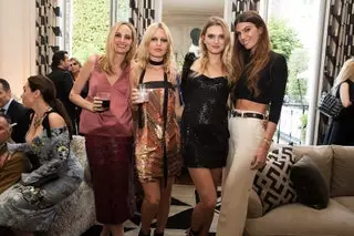 Lauren Santo Domingo Georgia May Jagger Lily Donaldson และ Bianca Brandolini dAdda