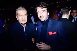 Mario Testino és Antoine Arnault