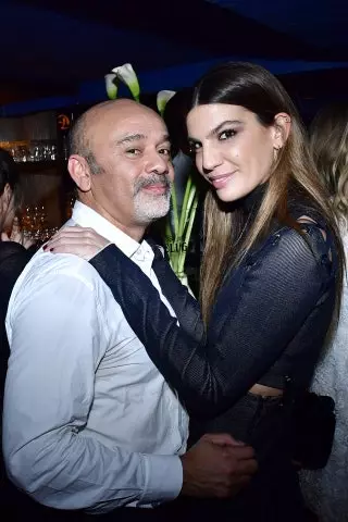 Christian Louboutin və Bianca Brandolini