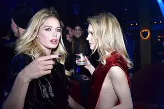 Doutzen Kroes thiab Natalia Vodianova