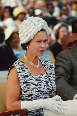 1966 Mofumahali Elizabeth II nakong ea Royal Tour ea Bahamas