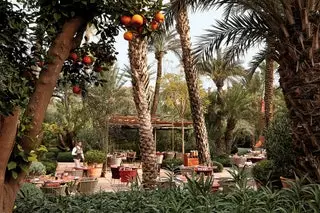 ร้านอาหาร Le Jardin ที่ Royal Mansour