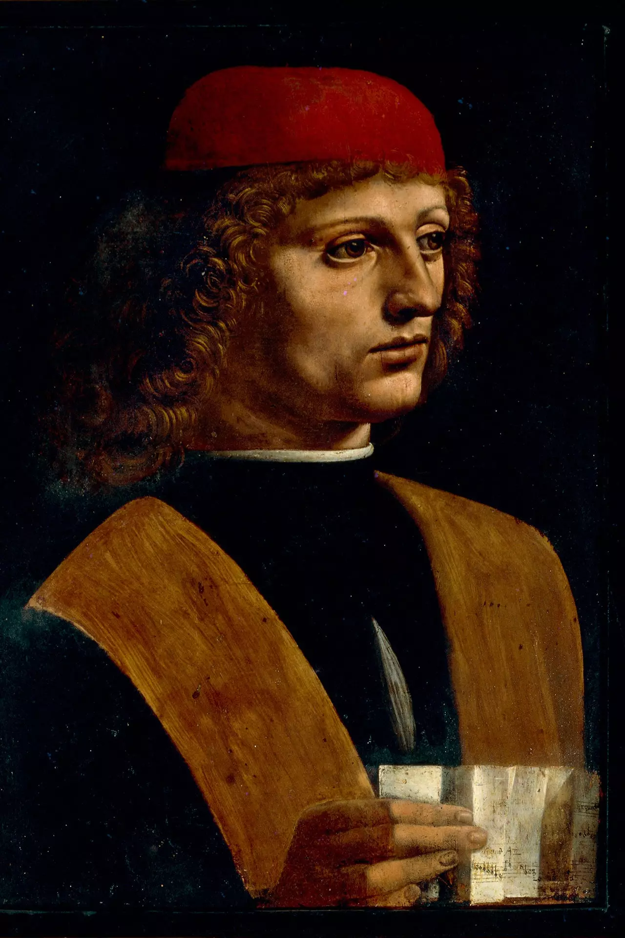 Retrato de joven inquilino en una partición 14831490