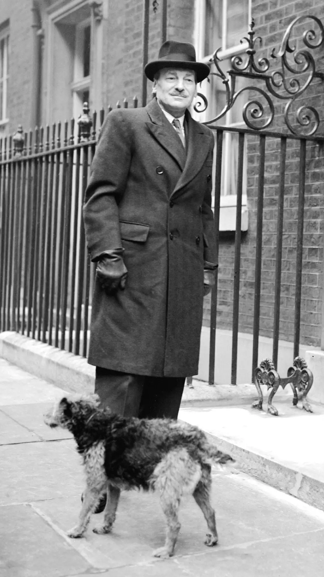 Clement Attlee og hunden hans Ting