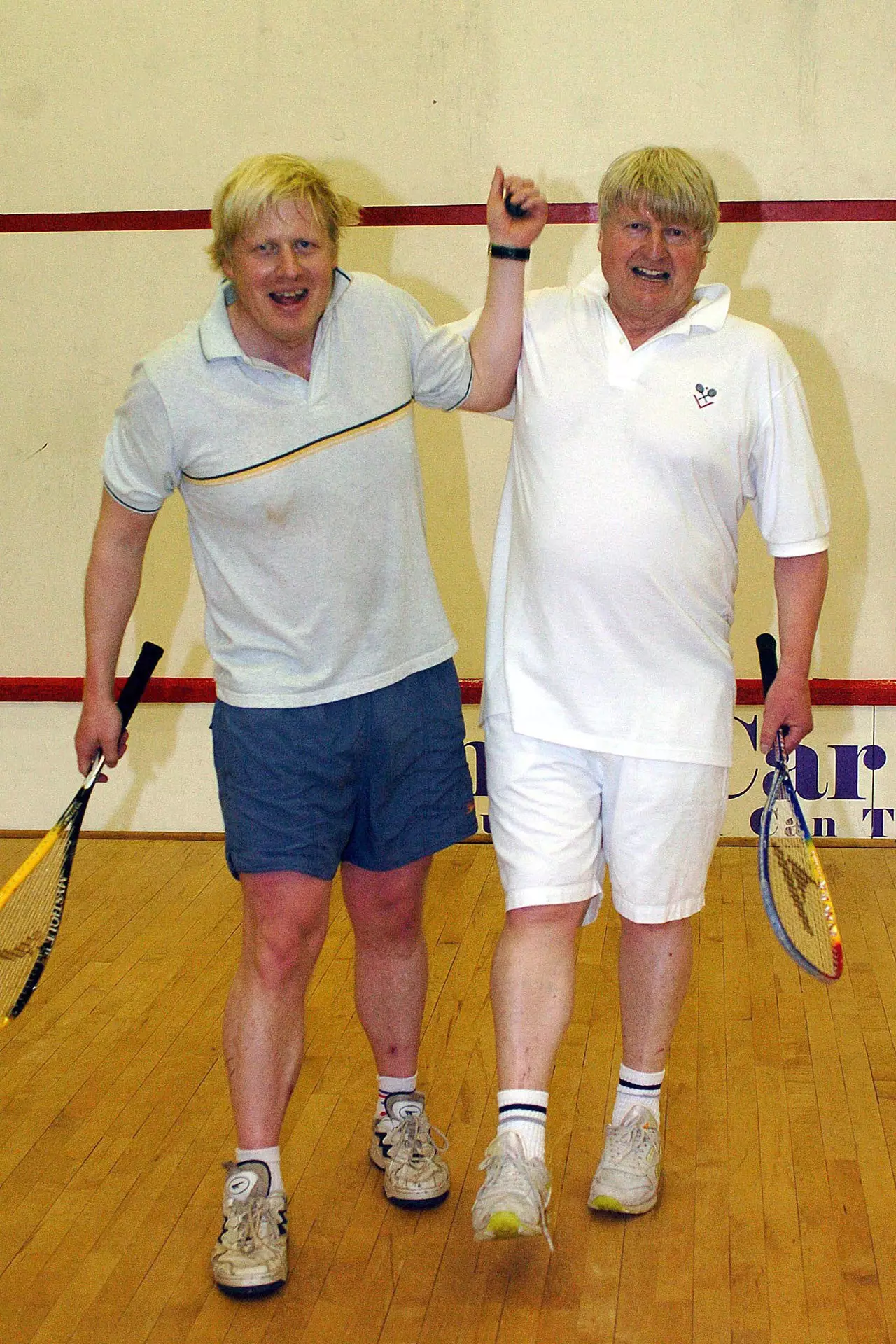 Boris Johnson og Stanley Johnson