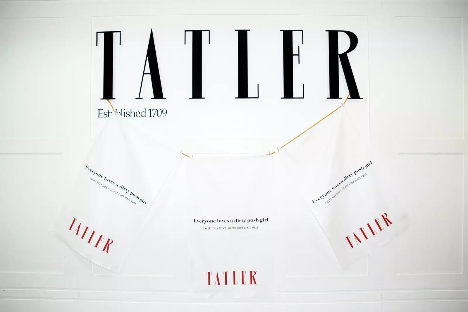 Прикольные кухонные полотенца 2016 Tatler кухонное полотенце