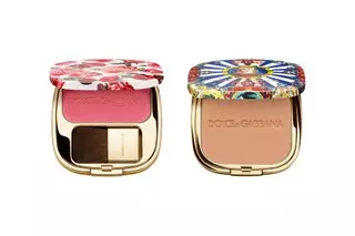 Dolce Gabbana Blush of Roses Cheek Powder 48 harrods.com Solar Glow UltraLight Bronzing Powder 53 harrods.com