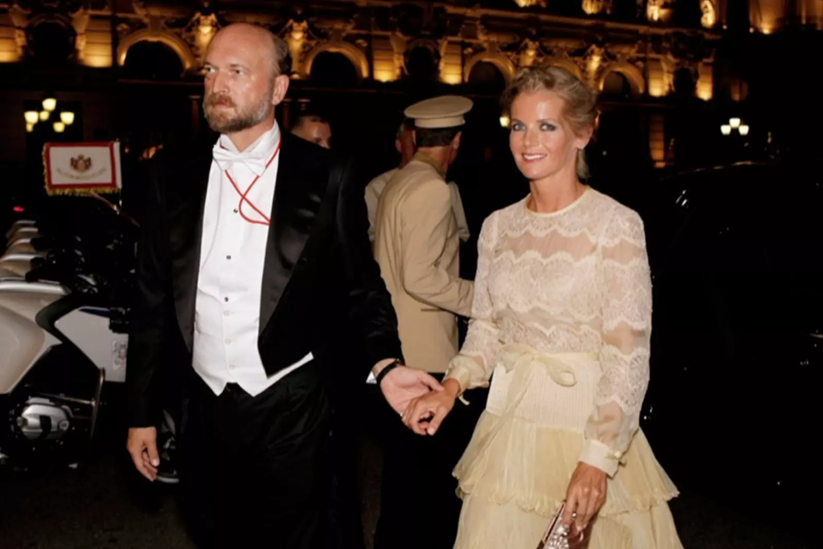 Sergei Pugachev และ Alexandra Tolstoy