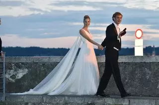 די חתונה פון Pierre Casiraghi און Beatrice Borromeo 2015