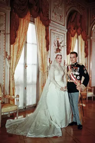 D'Hochzäit vun der Prinzessin Grace vu Monaco an dem Prënz Rainier vu Monaco 1956