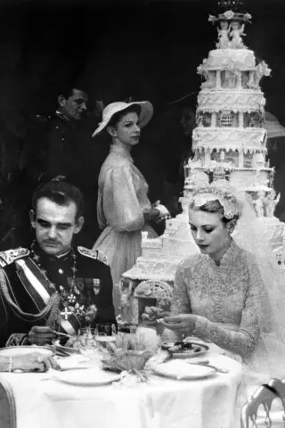 Le mariage de la Princesse Grace de Monaco et du Prince Rainier de Monaco 1956