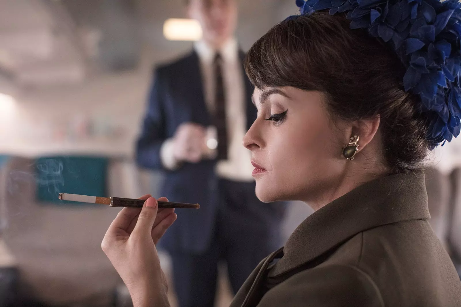 Helena Bonham Carter falou cos amigos da princesa Margaret para prepararse para The Crown