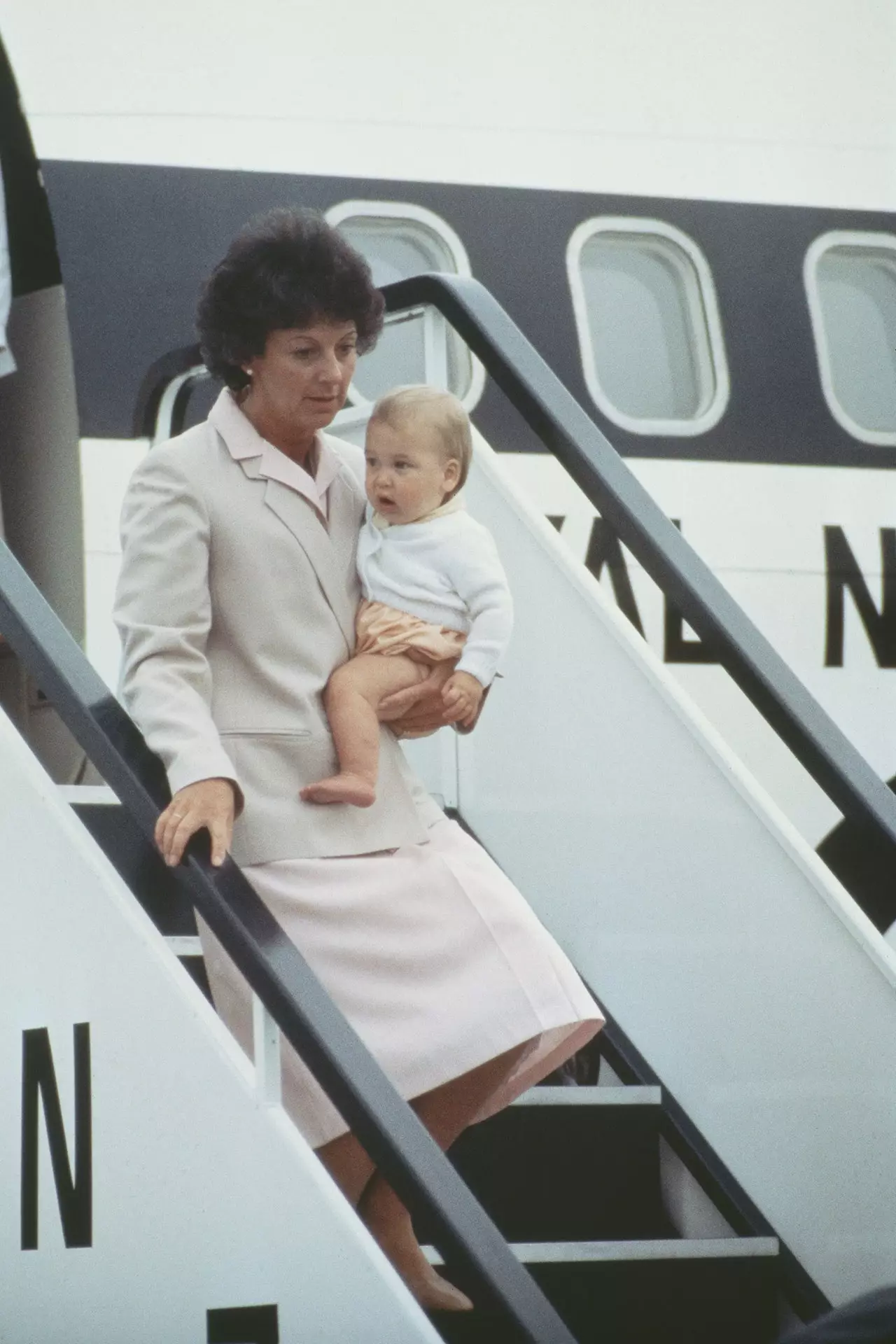 Il principe William con la sua tata Barbara Barnes