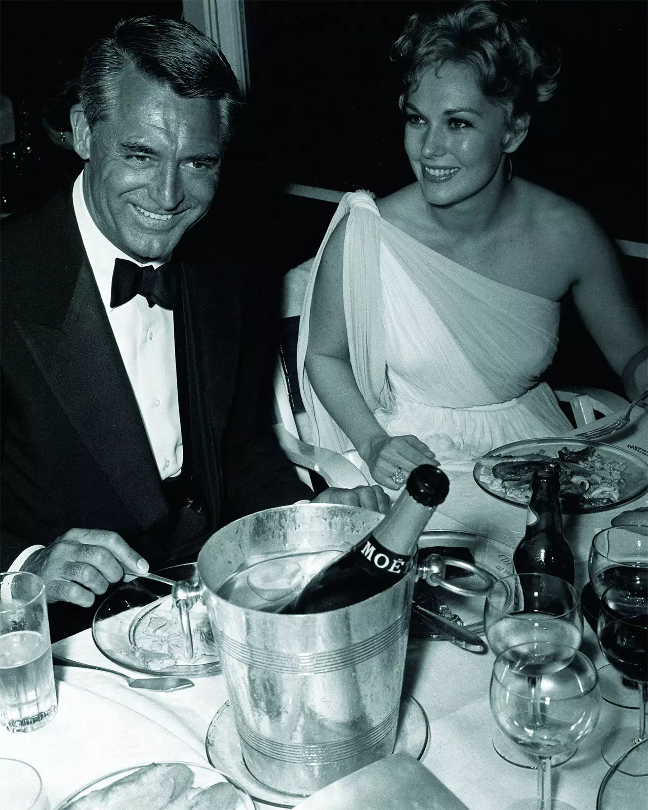 Cary Grant a Kim Novak