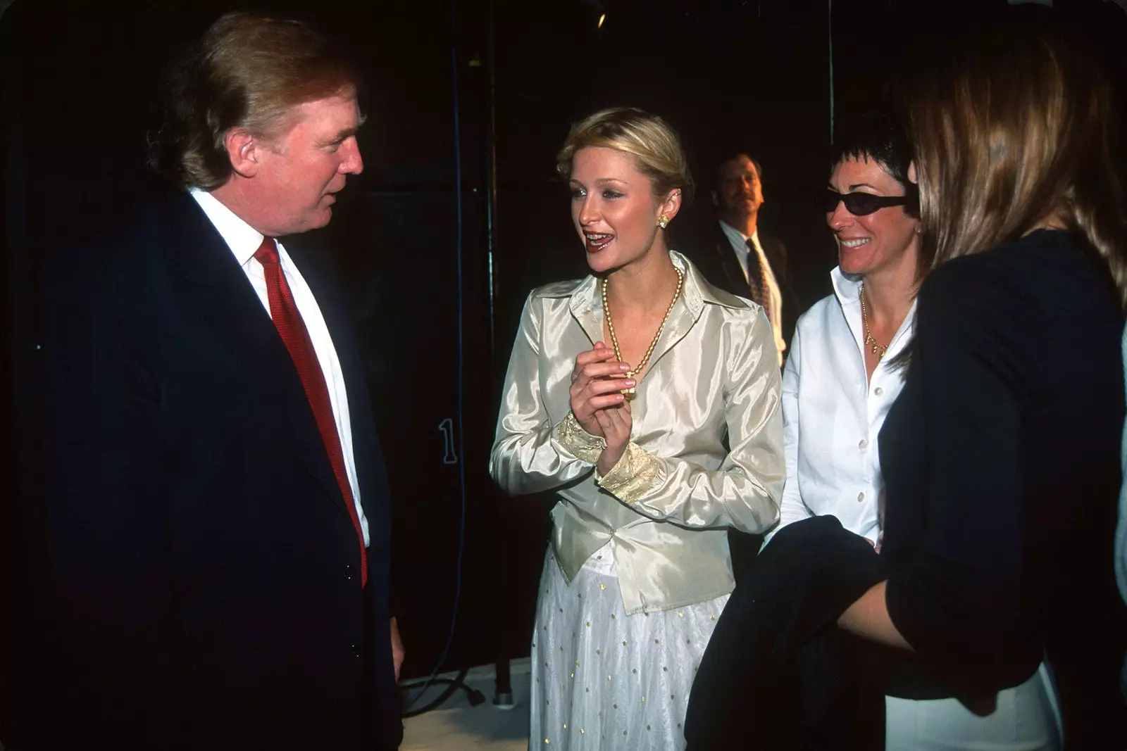 Donald Trump Paris Hilton me Ghislaine Maxwell