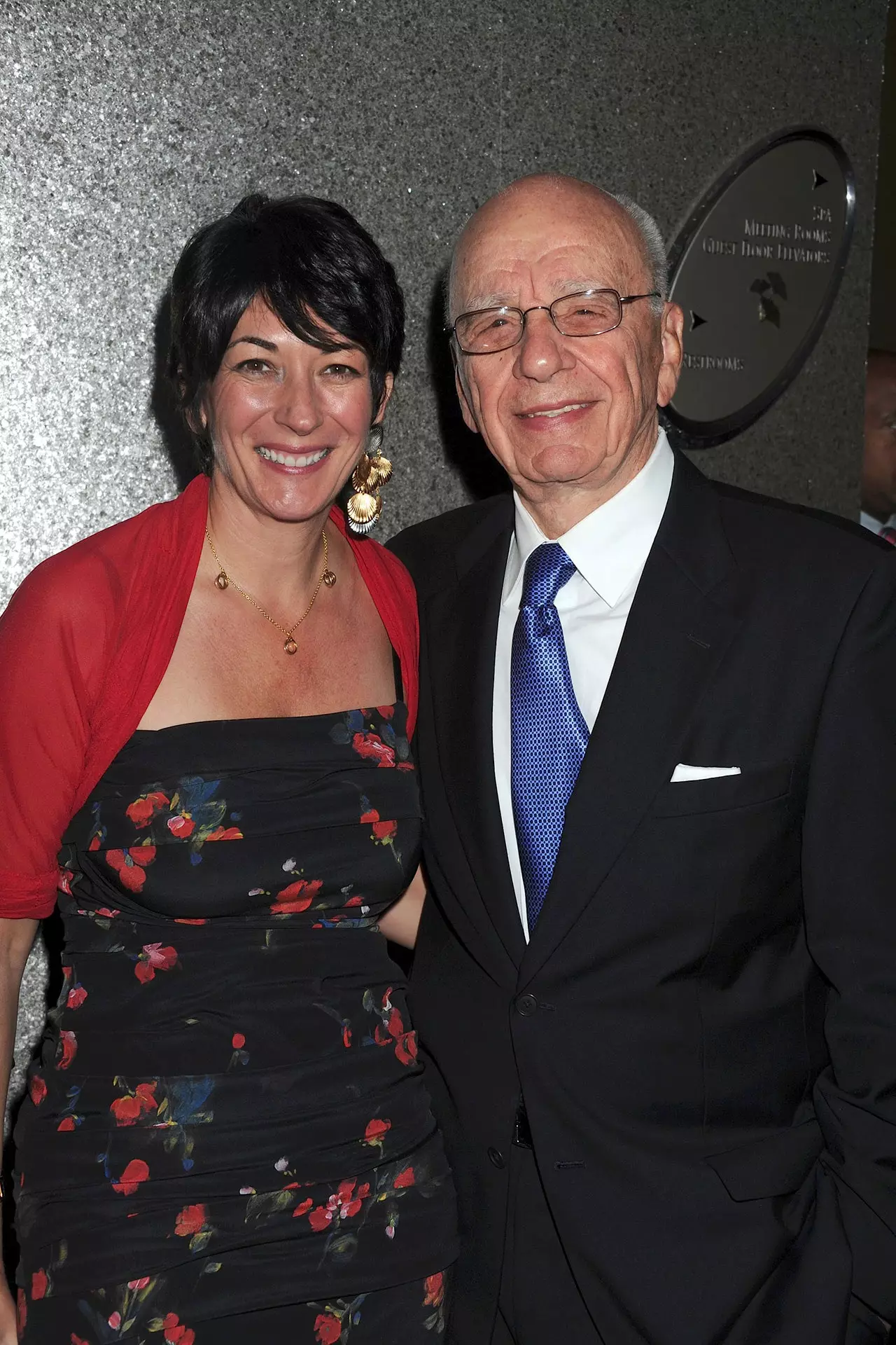 Ghislaine Maxwell a Rupert Murdoch