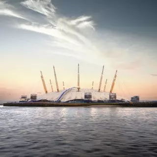 Millenium Dome Greenwich 199699 Ägeda poliitilise ja avaliku debati keskmes ja täna selle praeguses varjus...