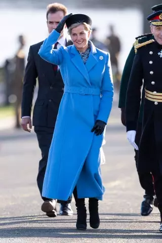 No Desfile do Soberano na Royal Military Academy Sandhurst 2019