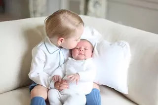 Prins George en prinses Charlotte