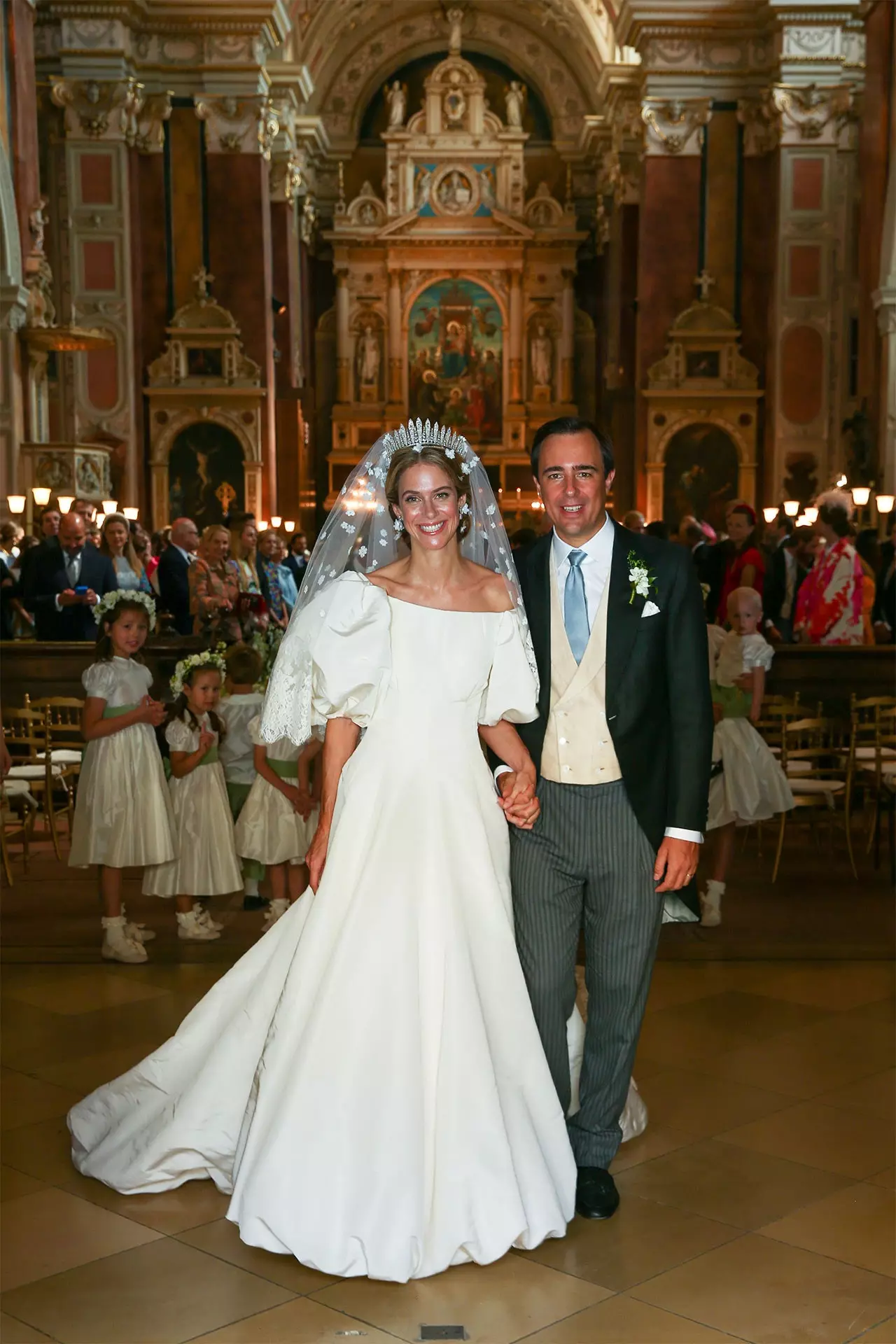 Princess Maria Anunciata avy any Liechtenstein sy Emanuele Musini