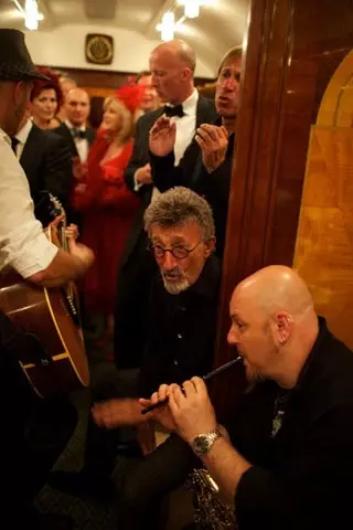 Eddie Jordan e i musicisti