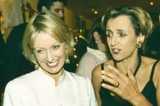 Lady Jacqueline Thomson e a señora Frederick Forsyth