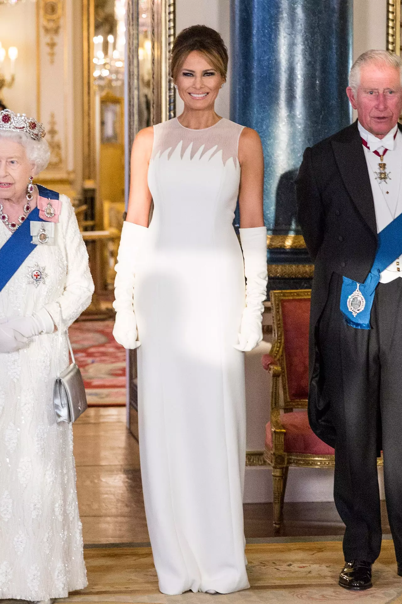 Melania Trump London statsbesøgsstil