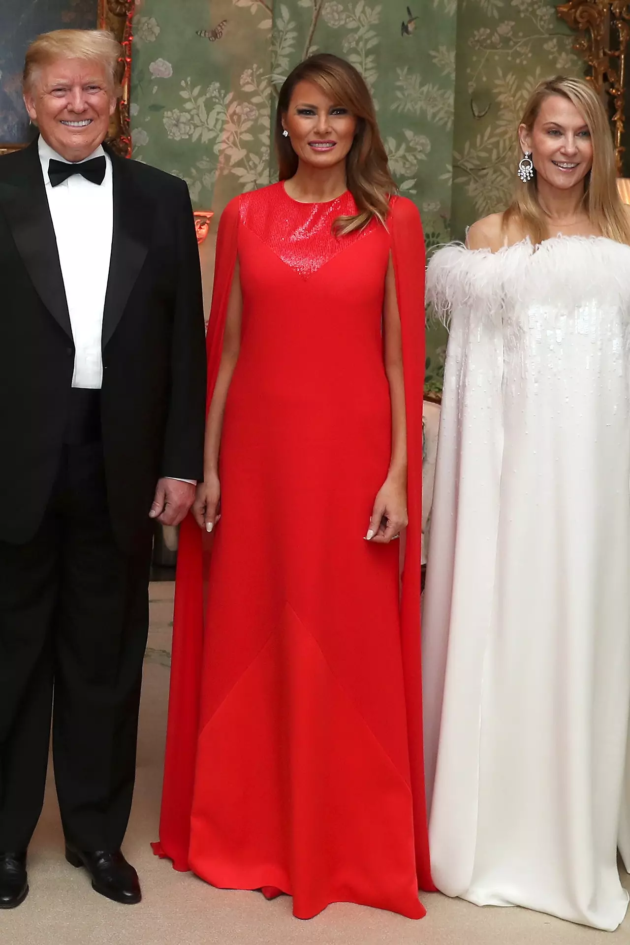 Melania Trump London statsbesök stil