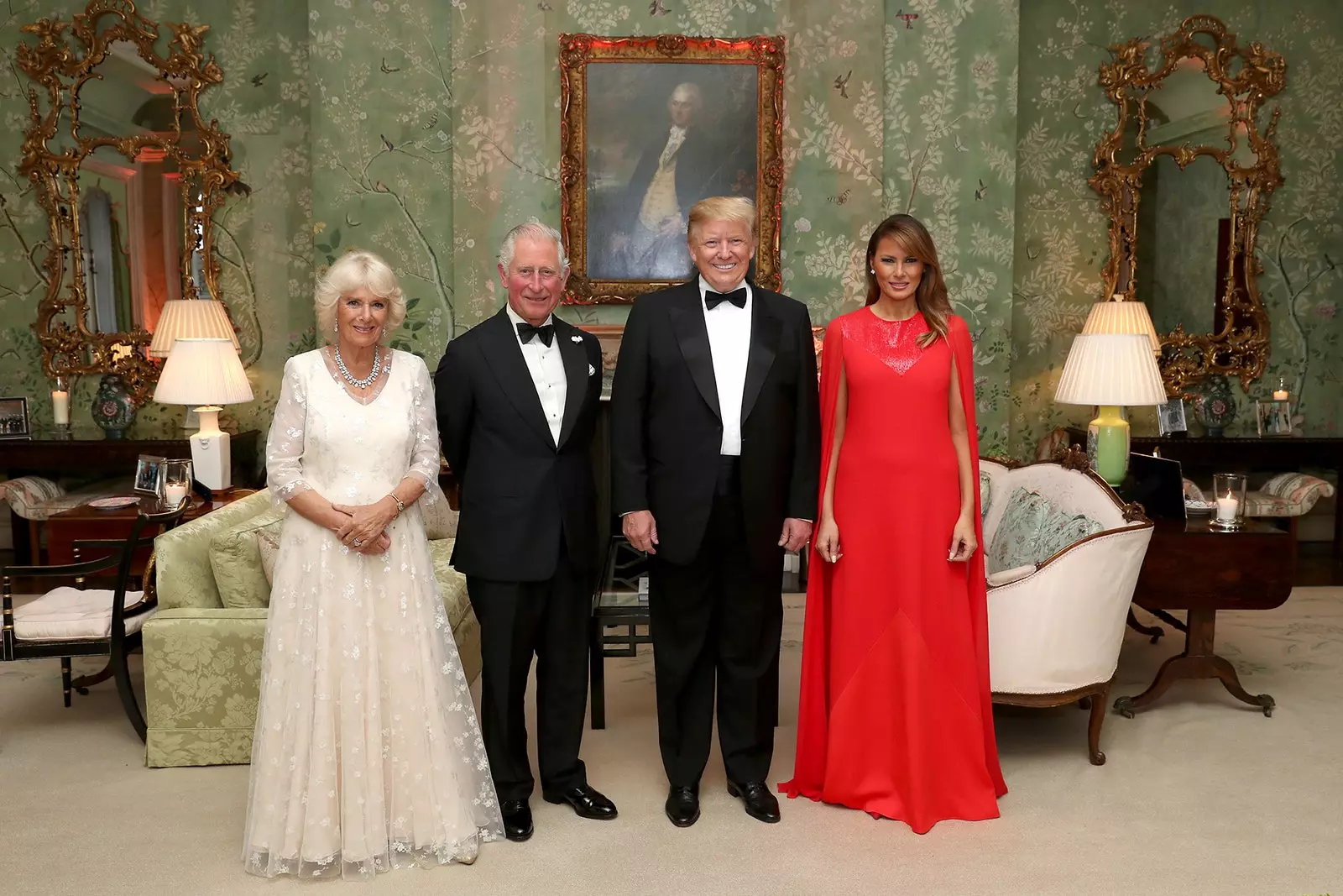 Ġewwa Donald Trumps Dinner f'Winfield House