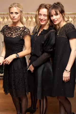 Laura Bailey Alice Temperley na Sheherazade Goldsmith