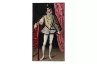 Portrait de Charles IX Roi de France en pied par François Clouet Estimation 800000 1200000