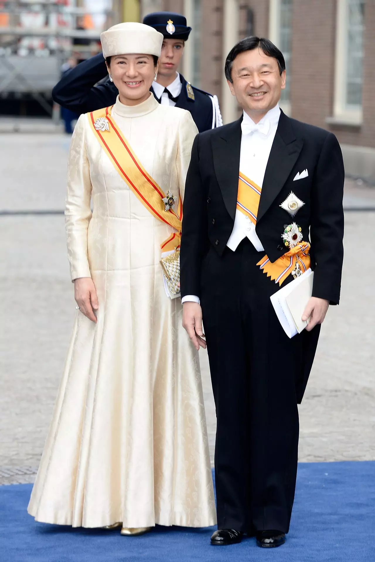 Empress Masako sy ny Emperora Naruhito any Japon