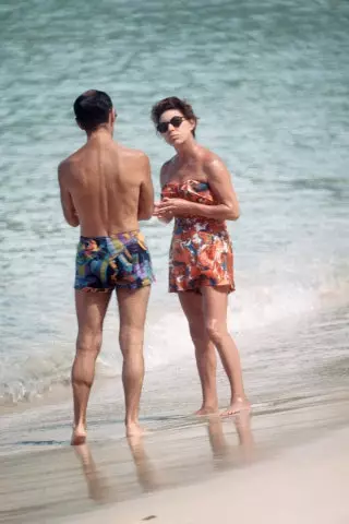 Princess Margaret tao Mustique 1976