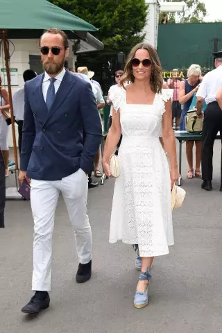 Op Wimbledon in juli 2018