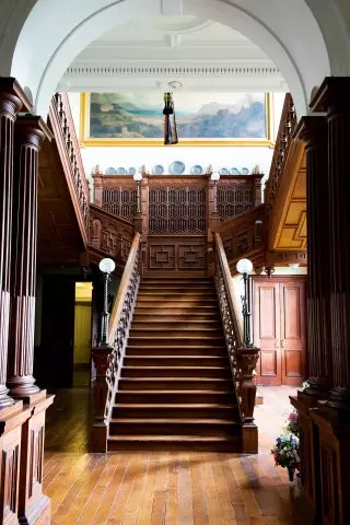 Sandon Hall ใน Staffordshire บ้านของ Earl of Harrowby